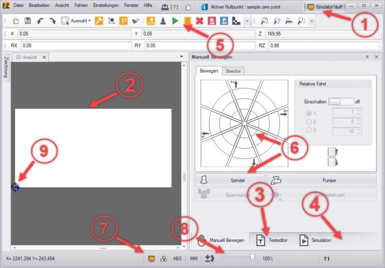 Kostenloser G-Code-Simulator und CNC-Maschinen-Emulator