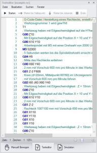 Kostenloser G-Code-Simulator und CNC-Maschinen-Emulator